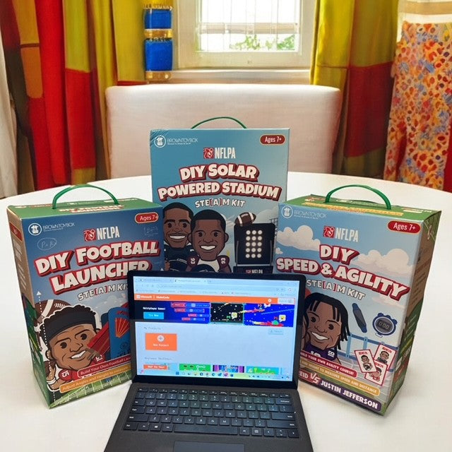 NFLPA STEAM Kits by Brown Toy Box