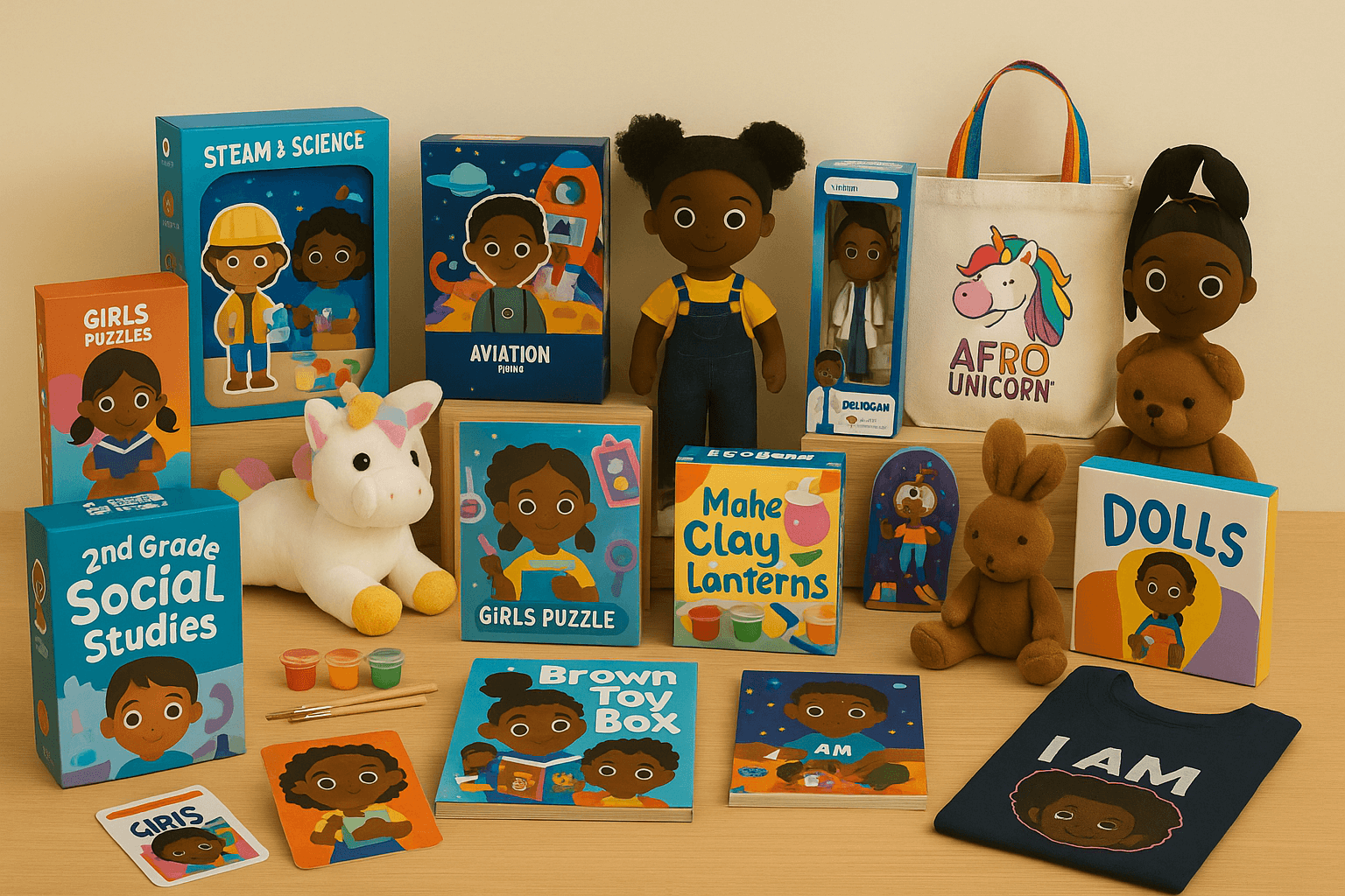 FAMU College Builds |STEM| Constructor Kit – Brown Toy Box