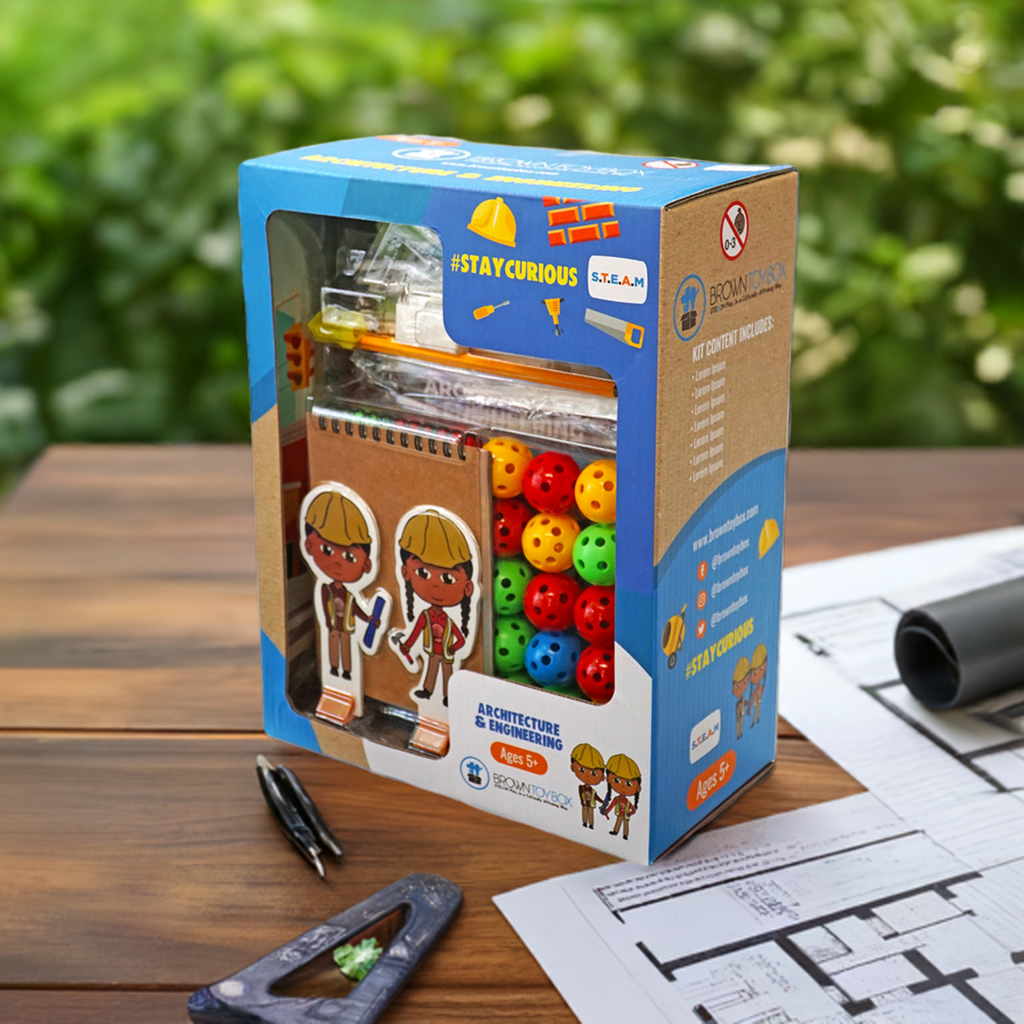 Brown Toy Box Dadisi Academy Alex and Ava/Architecture and Engineering