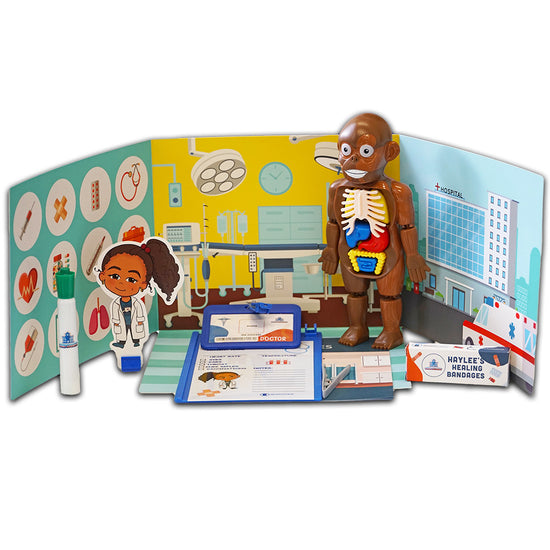 Haylee Medical STEAM Kit – Brown Toy Box